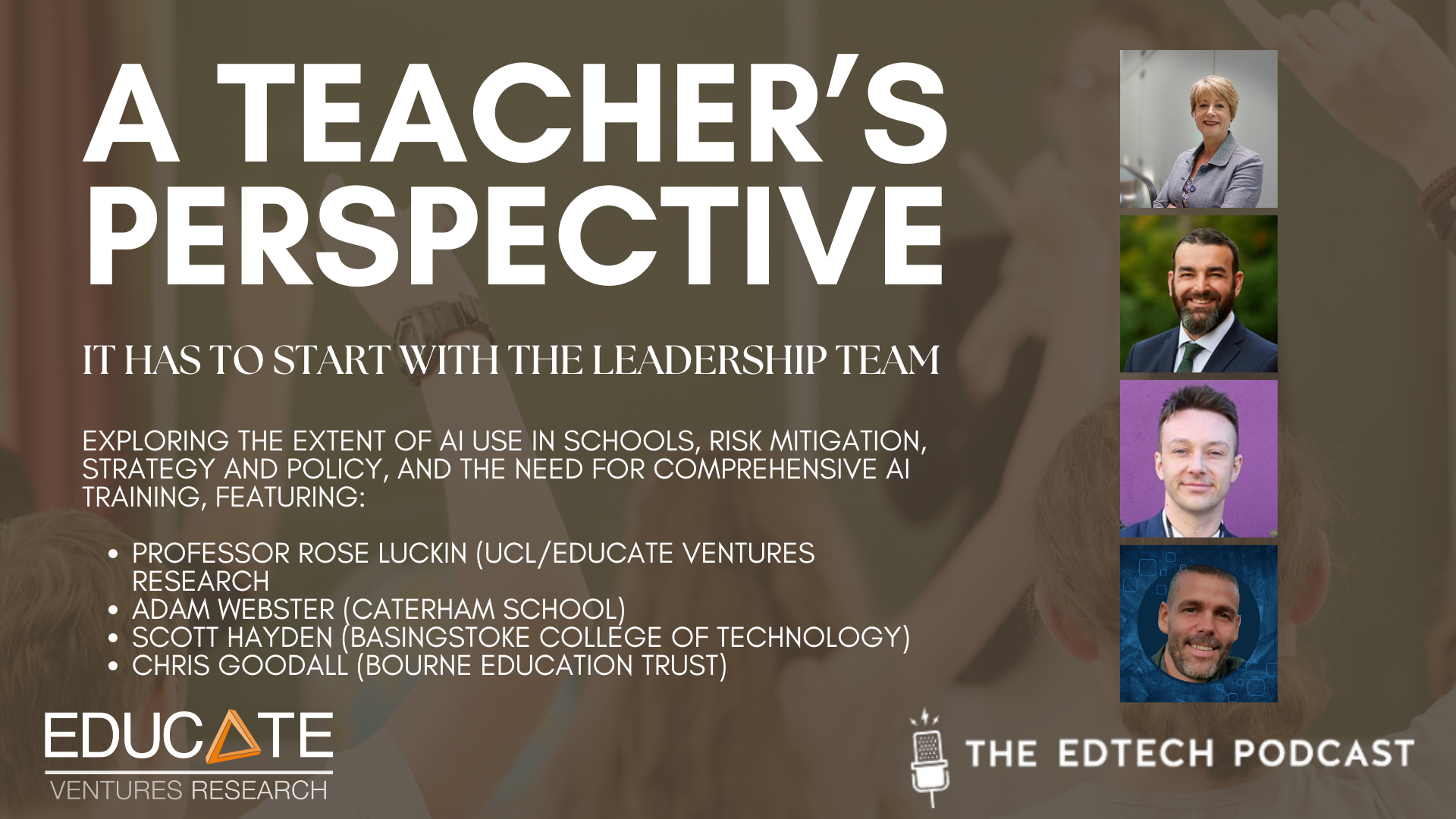 #284 - A Teacher's Perspective: It Has to Start with the Leadership ...